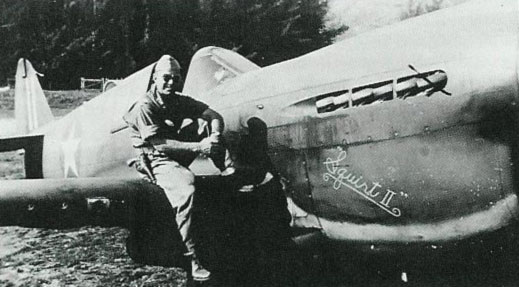 Col. James Beckwith’s 15th FG P-51D-25 Mustang “Squirt” at Iwo Jima ...