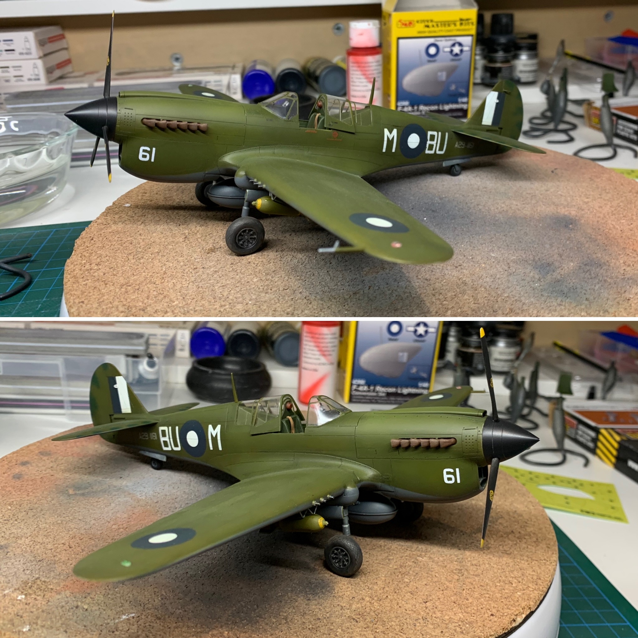 **FINISHED AGAIN** Curtiss P-40N Kittyhawk - P/O Ted Quinn, The Last Australian - Page 3 - Work ...